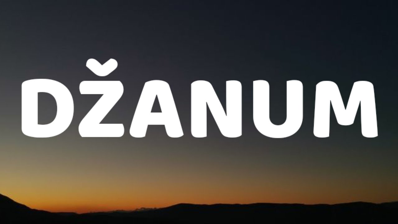 Teya Dora - Džanum (Lyrics) | "moje more, my nightmares" [TikTok Song ...