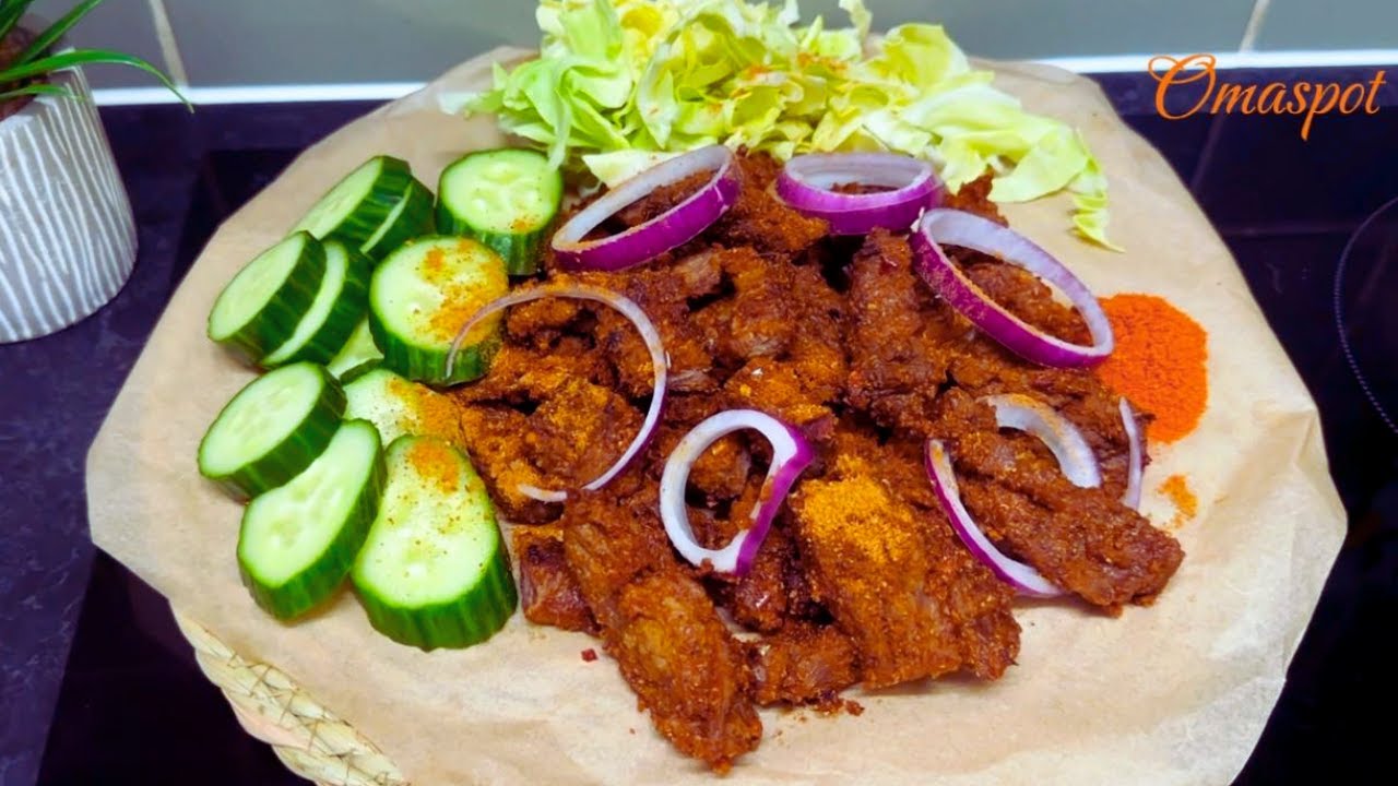 How To Make SUYA | Nigerian Beef SUYA Recipe | EASY Recipe! - YouTube