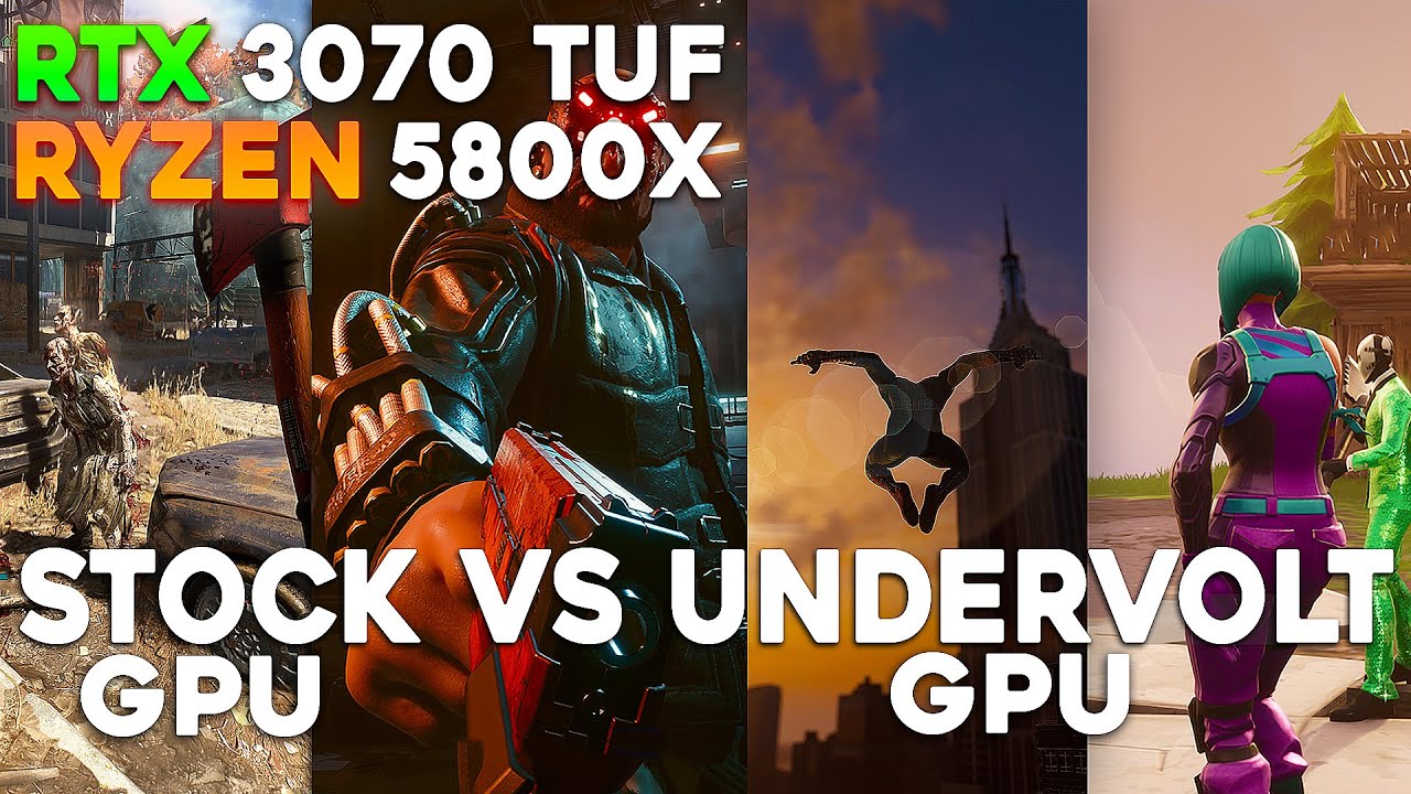 STOCK VS UNDERVOLT - RTX 3070 - YouTube