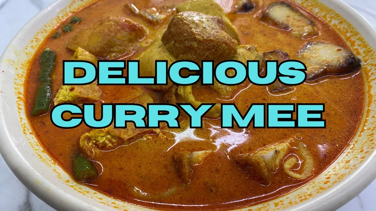 Chef Lim really knows how to make a delicious bowl of curry mee - YouTube
