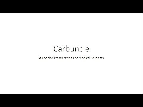 Carbuncle - For Medical Students