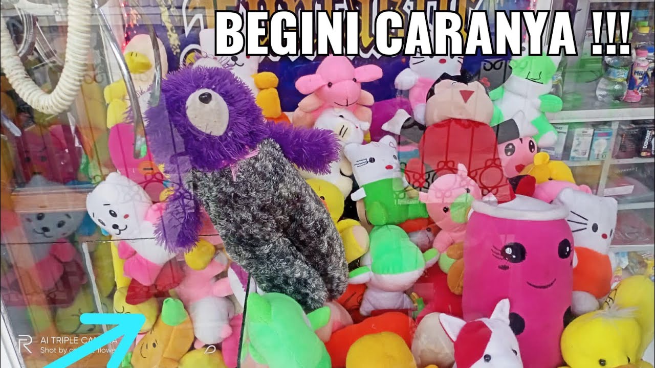 CARA CAPIT BONEKA SUPER JUMBO, BEGINI TRIK DAN TIPS NYA. - YouTube