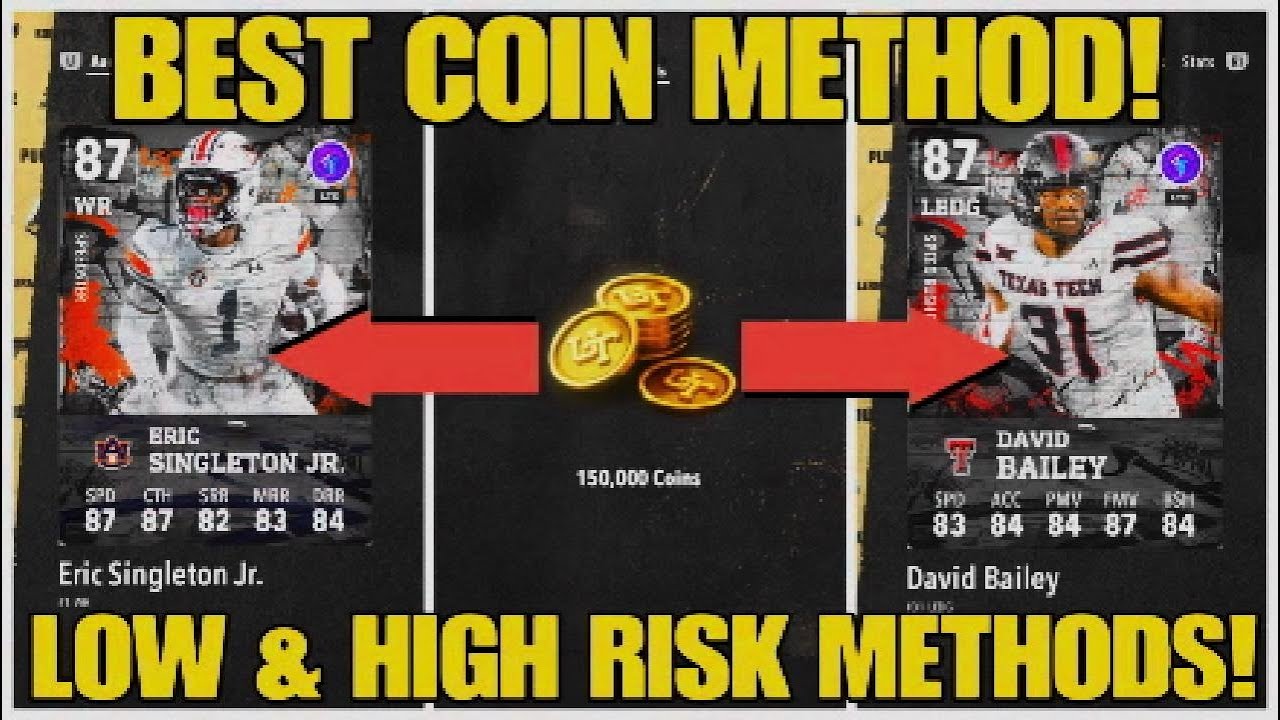 BEST COLLEGE FOOTBALL 26 ULTIMATE TEAM COIN METHOD! CFB 26 NMS COIN ...