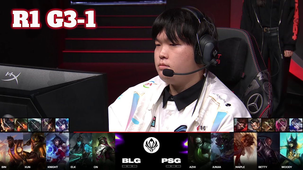 BLG vs PSG - Game 1 | Round 1 LoL MSI 2024 Main Stage | Bilibili Gaming vs PSG Talon G1 full ...