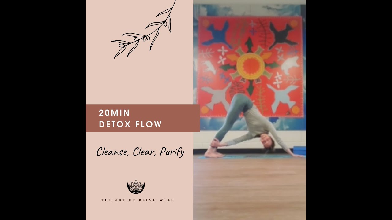 20min Detox Flow - Cleanse, Clear & Purify - YouTube