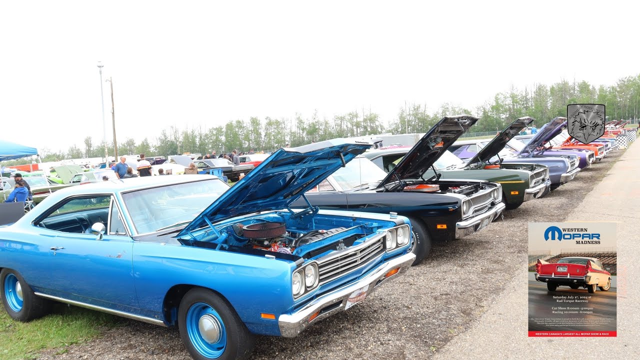 Edmonton Mopar Association Western Mopar Madness 2024 - YouTube