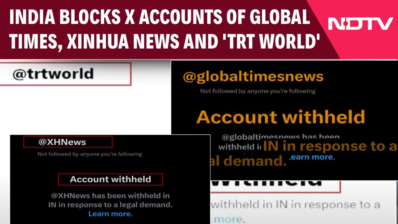 TRT World | 'X' Account Of Turkish Broadcaster 'TRT World', Chinese ...