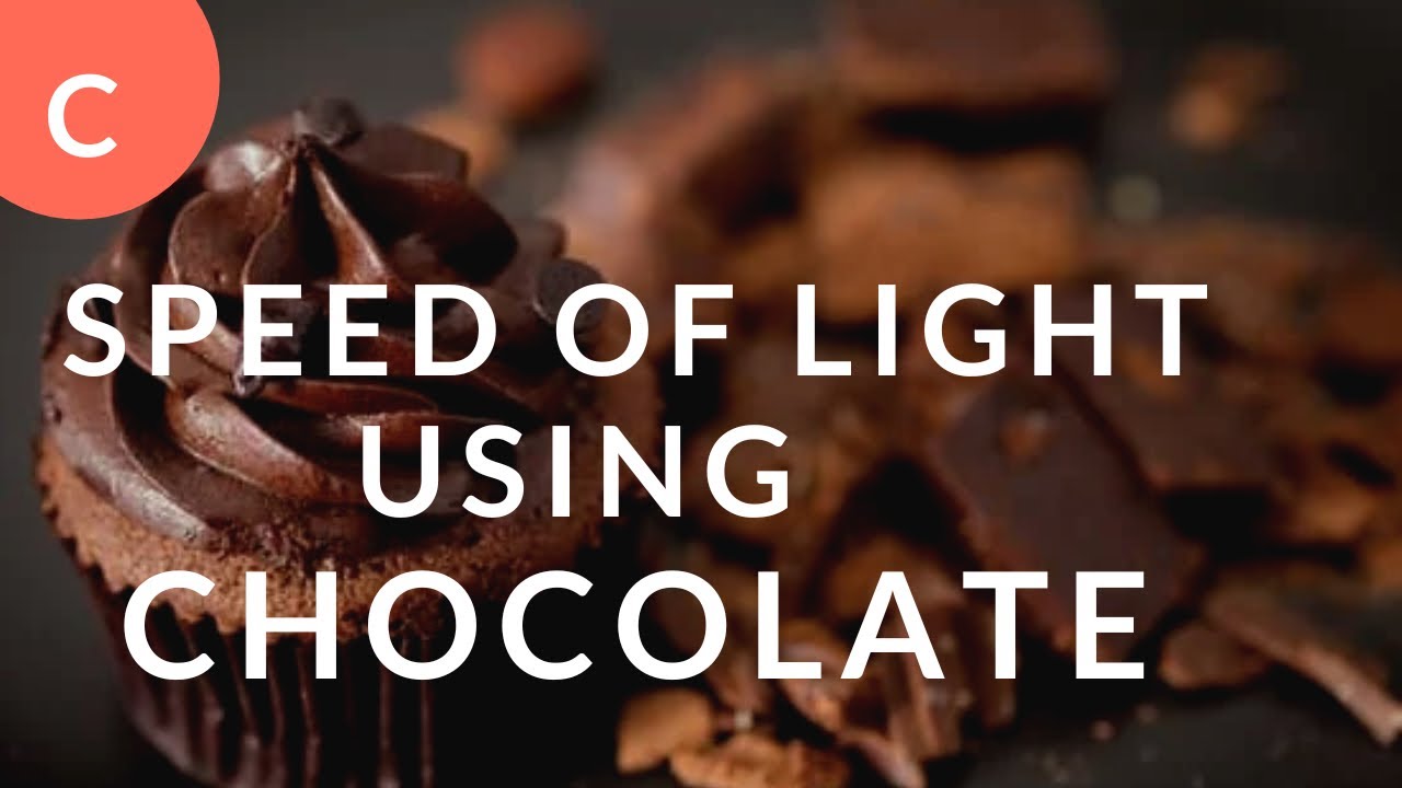 Using a chocolate to measure speed of light - YouTube