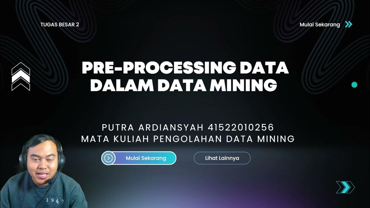 TB 2 PRE PROCESSING DATA MINING - YouTube