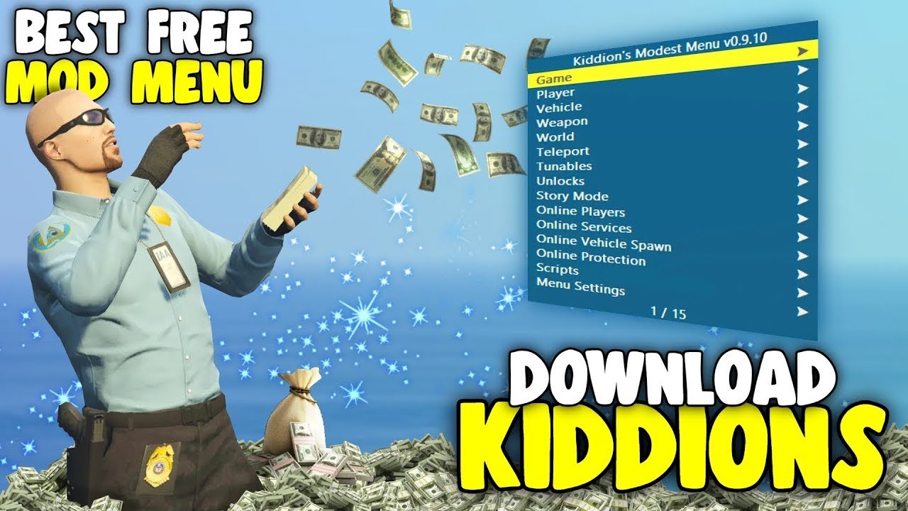 Gta 5 mod menu online Kiddions mod menu GTA V Modest Menu 2023 - YouTube