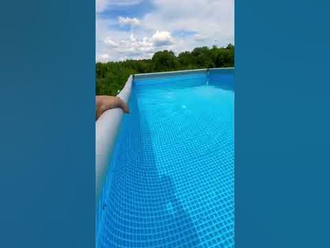 Бассейн INTEX для МОНГОЛКИ - YouTube
