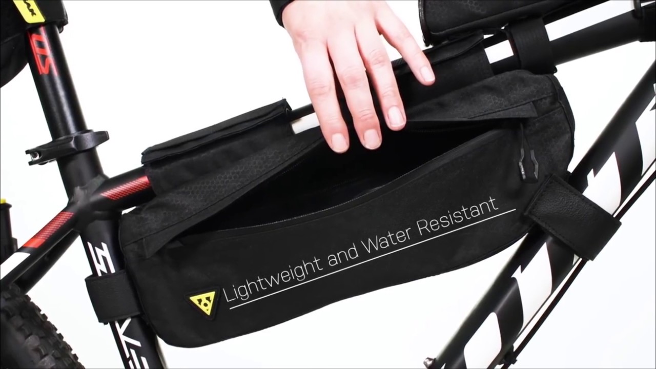 TOPEAK MIDLOADER (Frame bag for touring or off-road) - YouTube