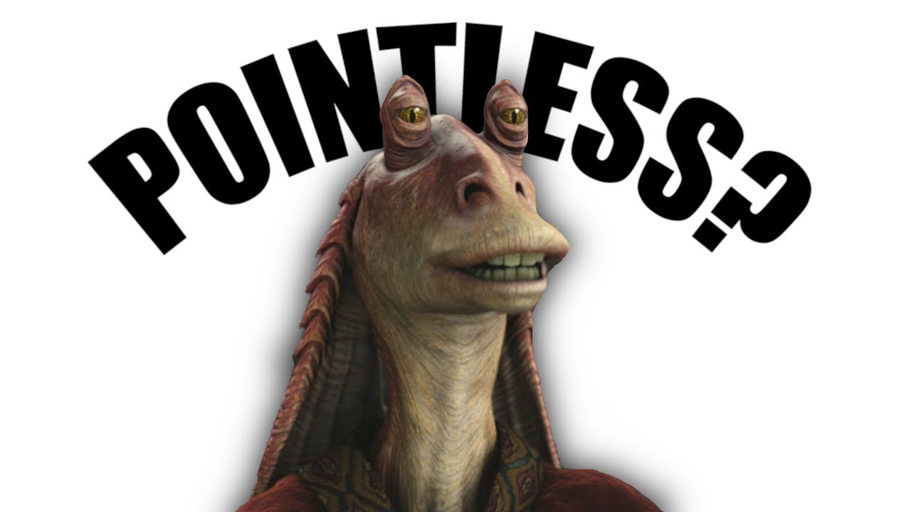 The Art of The Pointless Character - YouTube