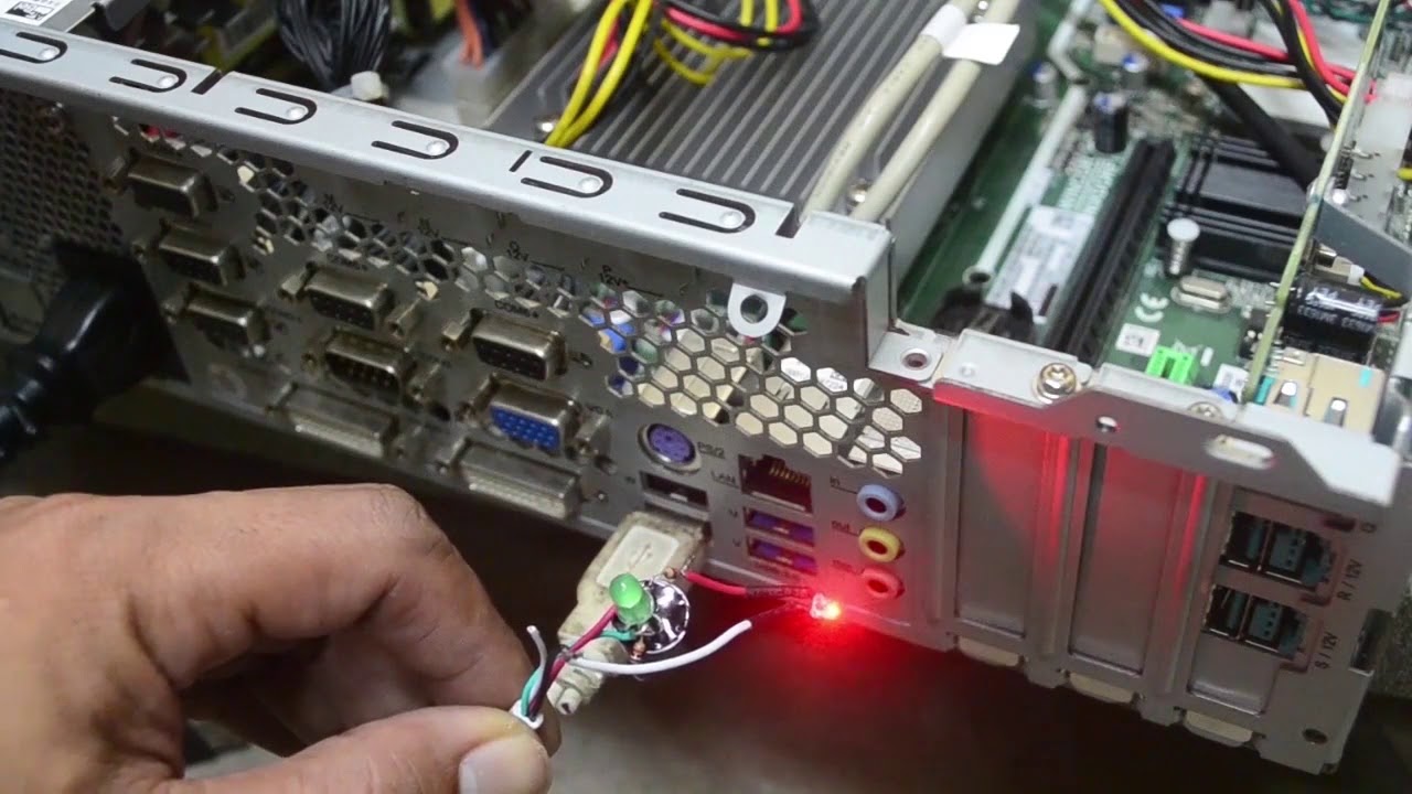 การทำ USB Port Tester (แก้ไข) - YouTube