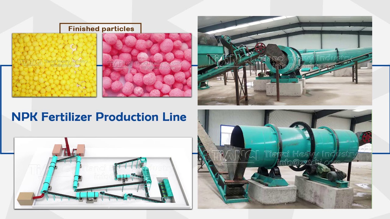 NPK Fertilizer Production Line - YouTube