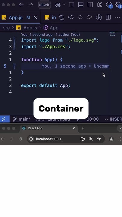 Container in React-Tailwind #coding #programming #flutter #javascript #tailwindcss #reactjs ...