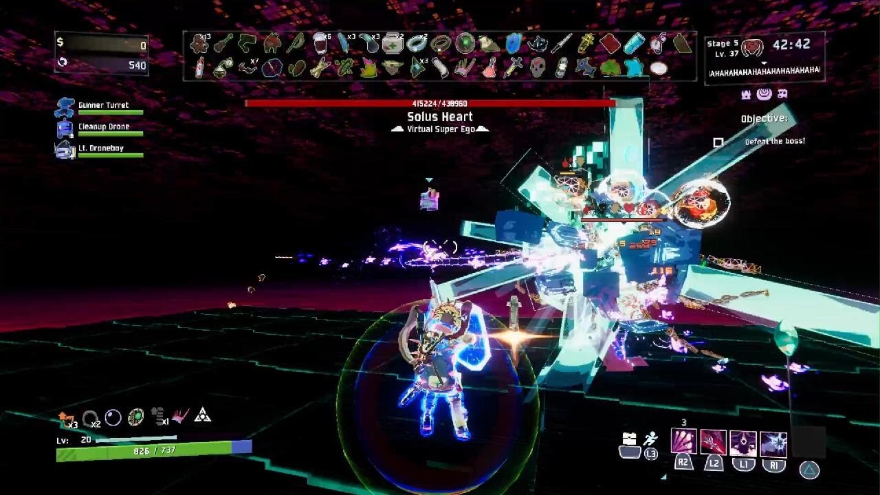 Solus Heart [spoilers] RoR2 The Alloyed Collective final boss fight ...