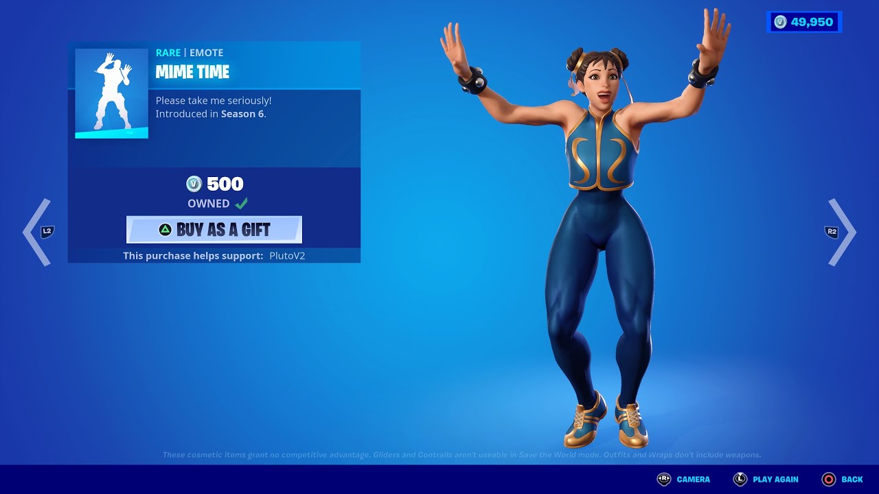 Super RARE Mime Time Emote is BACK in Fortnite Item Shop - YouTube