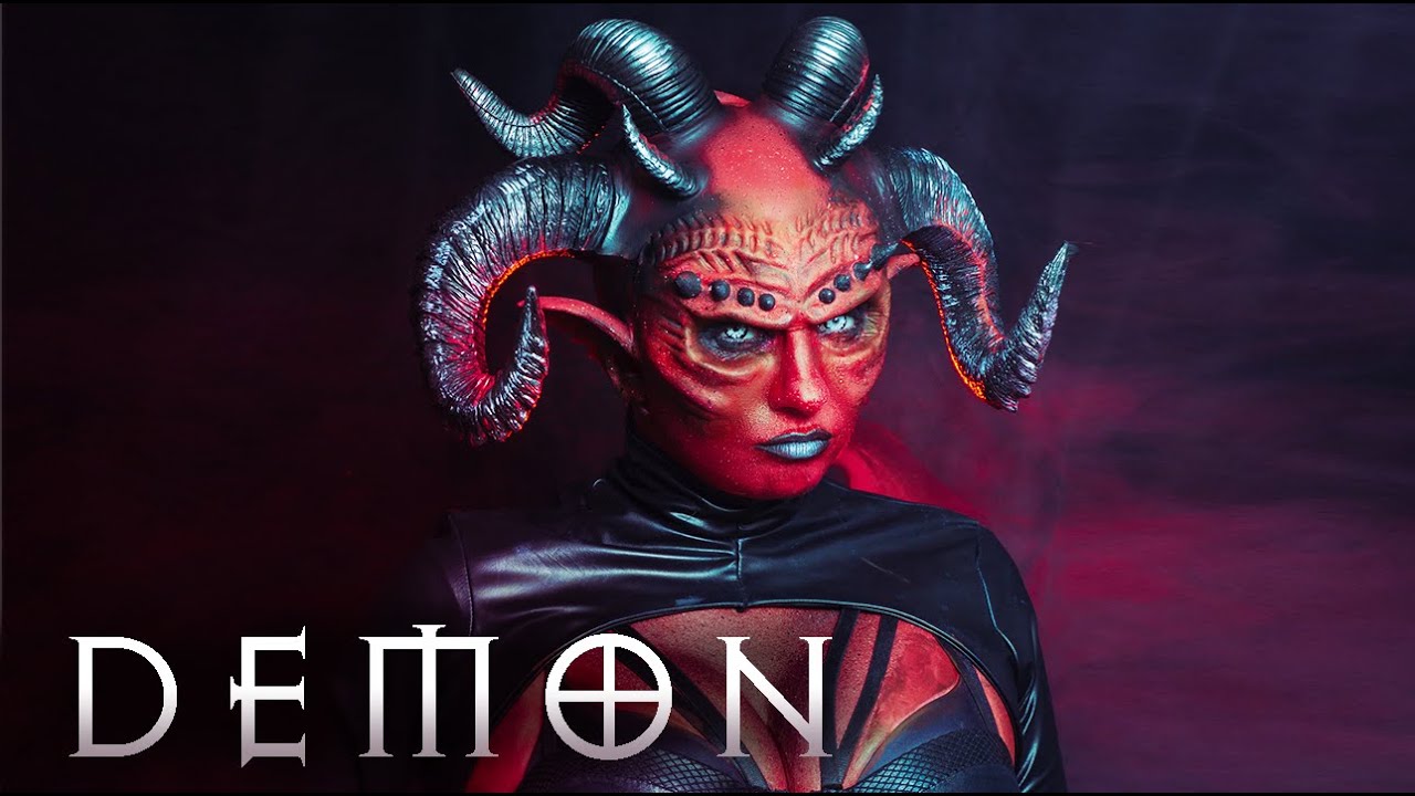 Home Made Demon Face Prosthetic! - YouTube