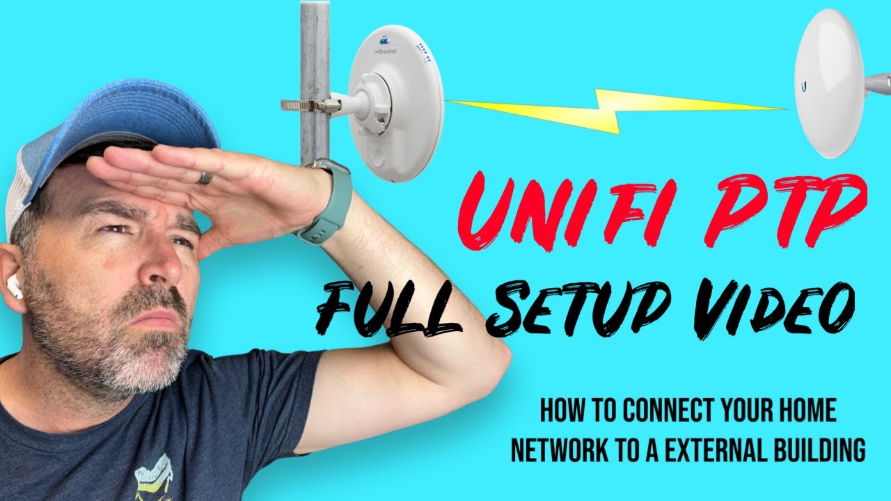 How to setup UniFi Nanobeam 5AC Bridge - YouTube