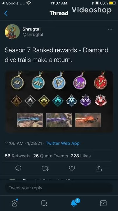#Apexlegends S8 Rank rewards - YouTube
