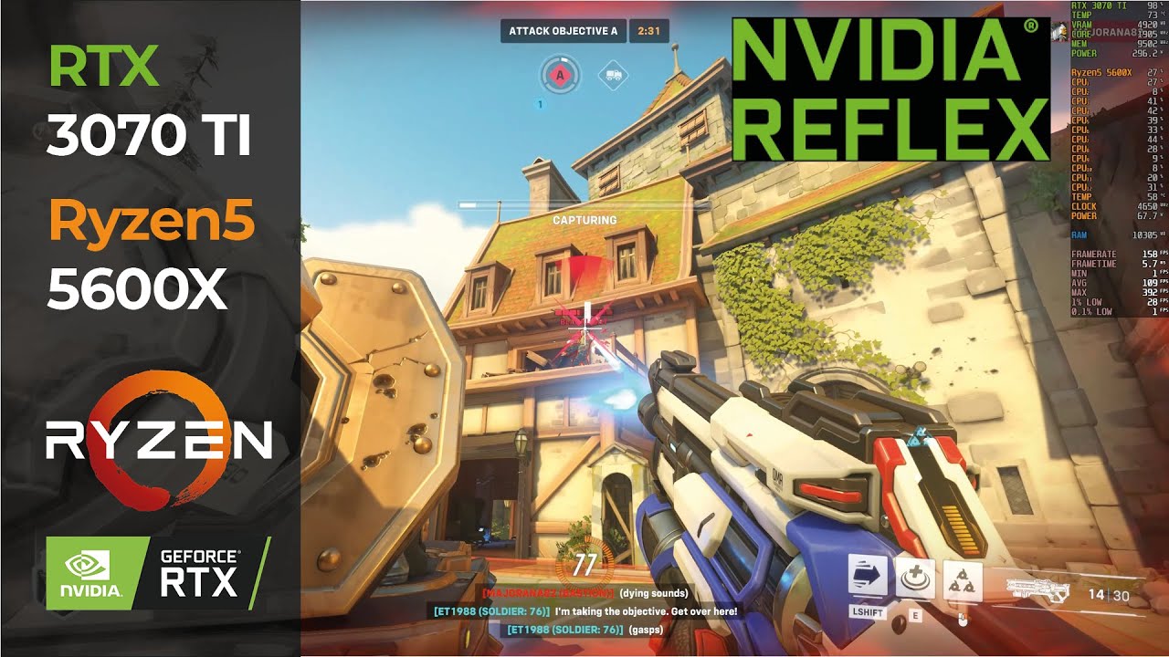 Overwatch 2 Epic Settings | Nvidia Reflex On - AMD FSR Off | RTX 3070 ...
