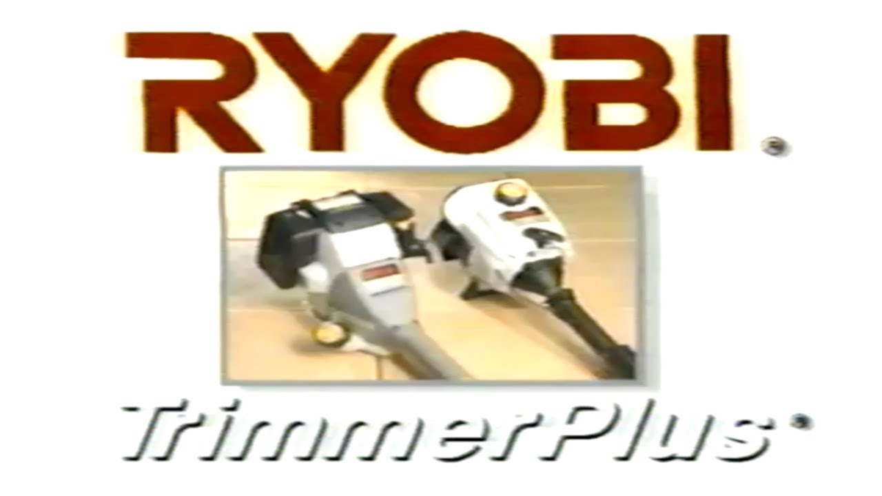 Ryobi TrimmerPlus "Easy Steps" Video (1992) — Total Lawn Care System ...