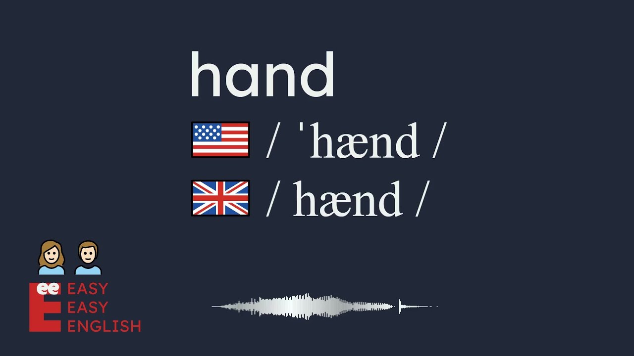 How to pronounce hand? US English UK English IPA Audio Waveform 👩👨 How ...