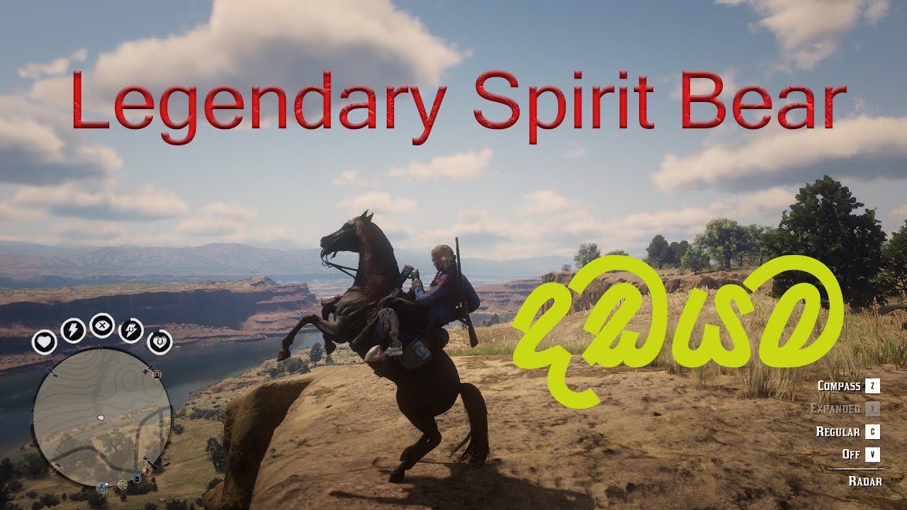Red Dead Redemption 2 - Legendary Spirit Bear Hunting - YouTube