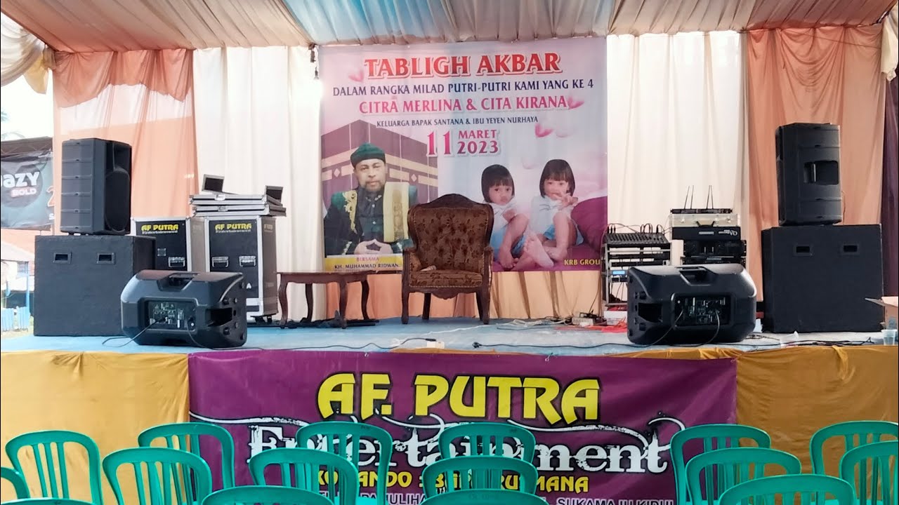 Tabligh Akbar KH. Muhammad Ridwan di cibogo sukaraja tasikmalaya - YouTube