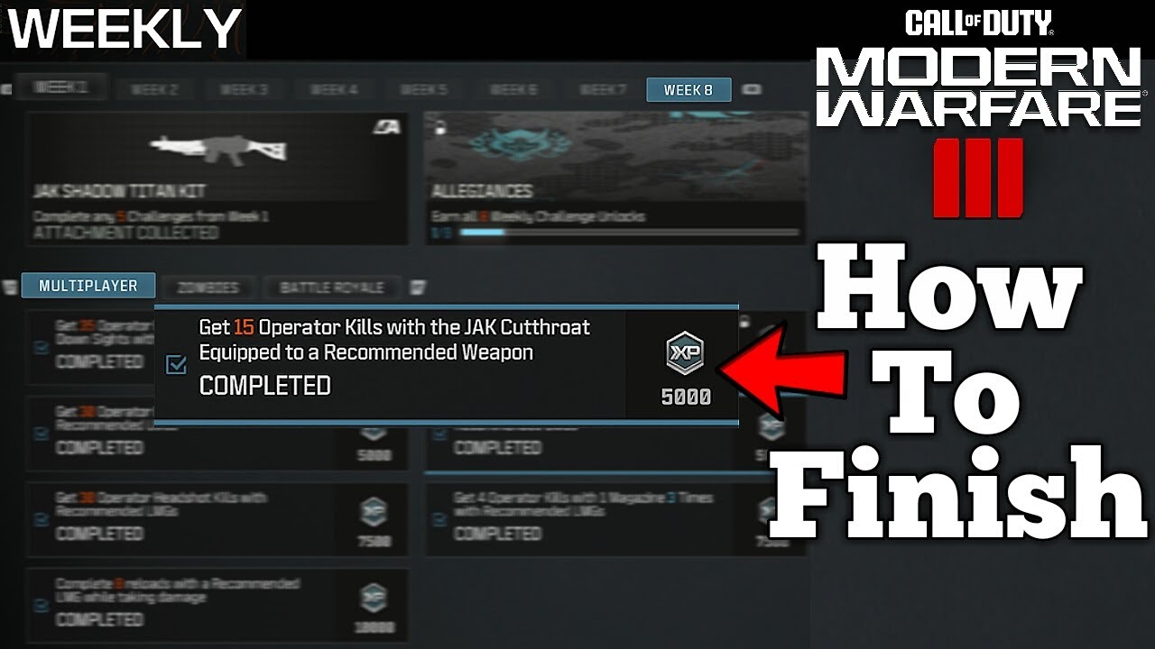 How To Get Operator Kills With The JAK Cutthroat Equipped To A ...