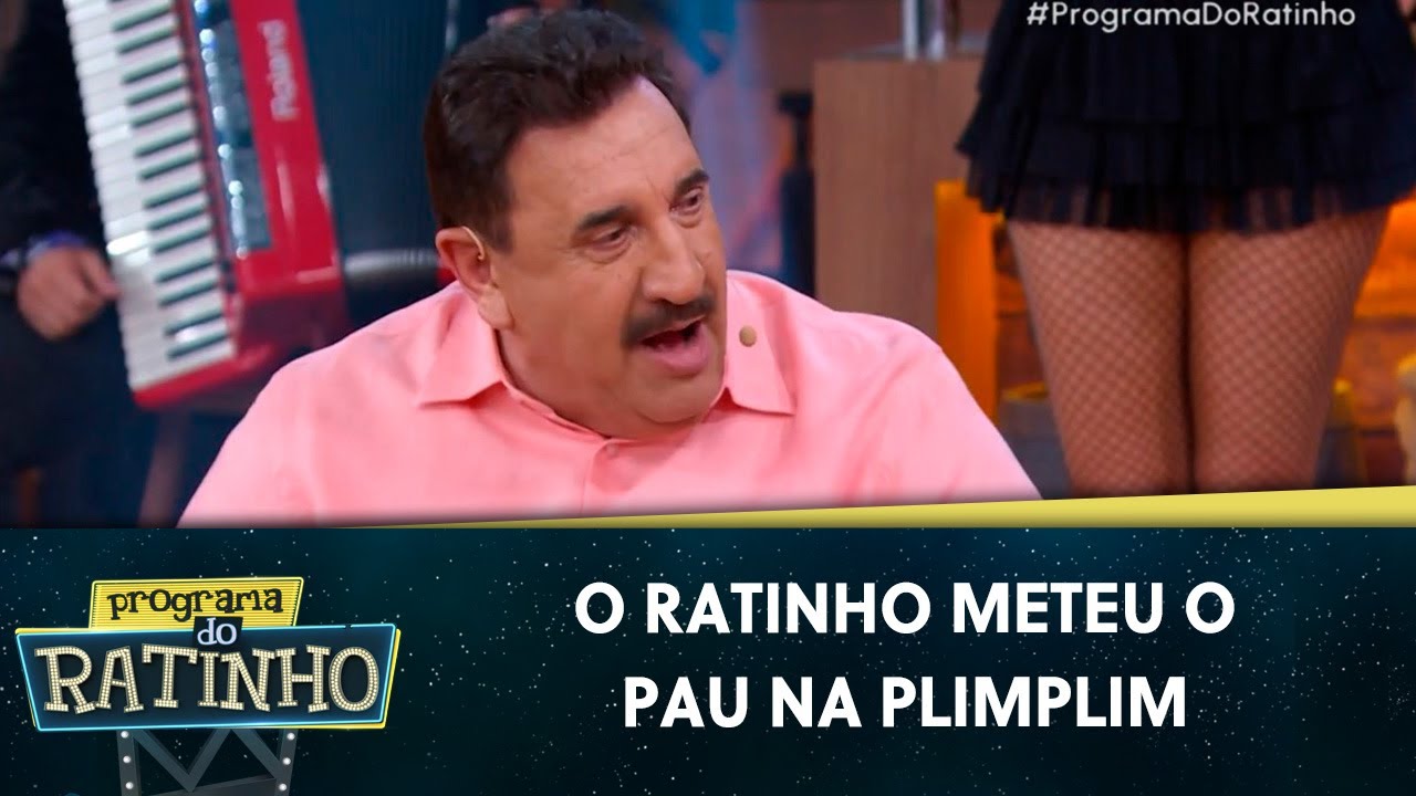 O Ratinho falou um monte dos apresentadores da plimplim | Programa do ...