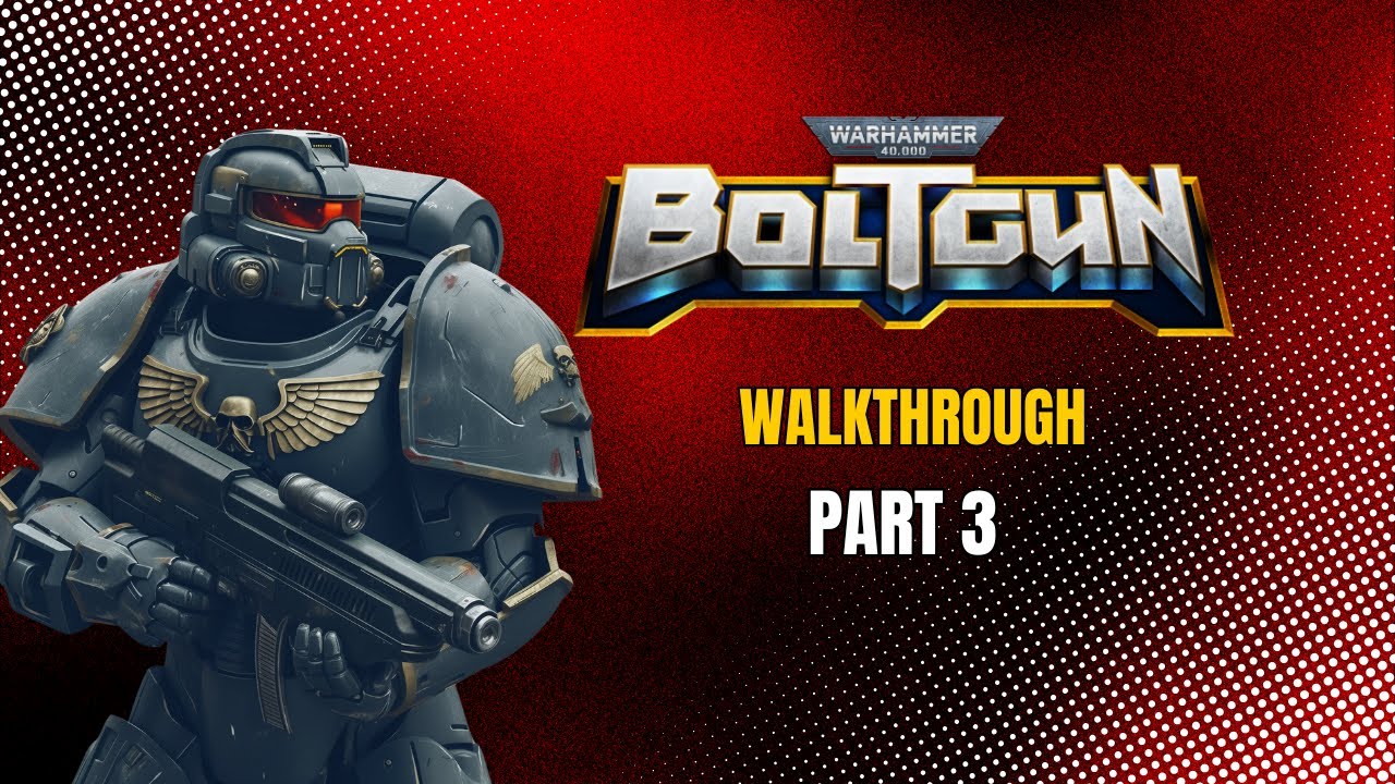 WARHAMMER 40k : BOLTGUN - Walkthrough Gameplay Part 1 - YouTube