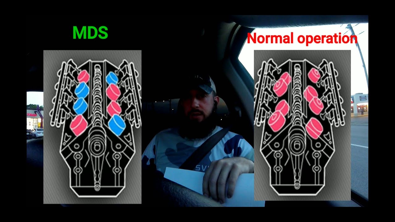 Troubleshooting MDS system failure and check engine light. - YouTube