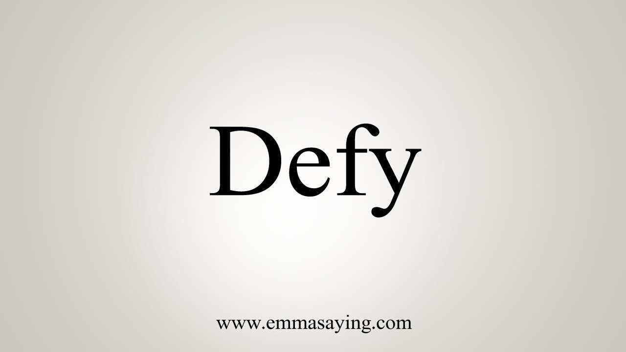 How To Say Defy YouTube how-to-say-defy-youtube