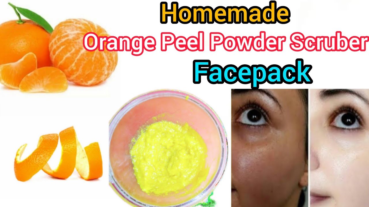 Winter Care With Homemade Orange Peel Powder । Orange Peel Powder Face ...