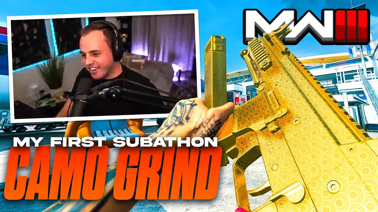 MY FIRST EVER CAMO GRIND SUBATHON RECAP FOR MWIII !! (PART 1 OF 2 ...