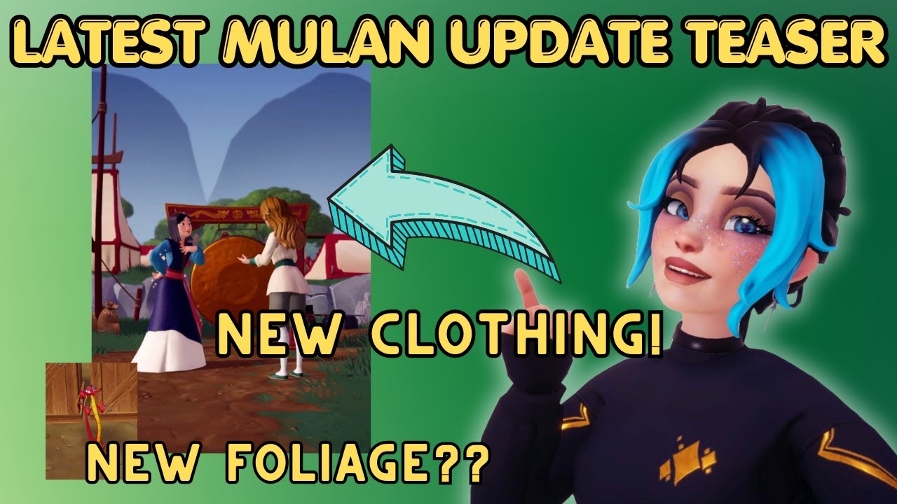 More Mulan Teasers | Clothing Decor & Foliage! - YouTube