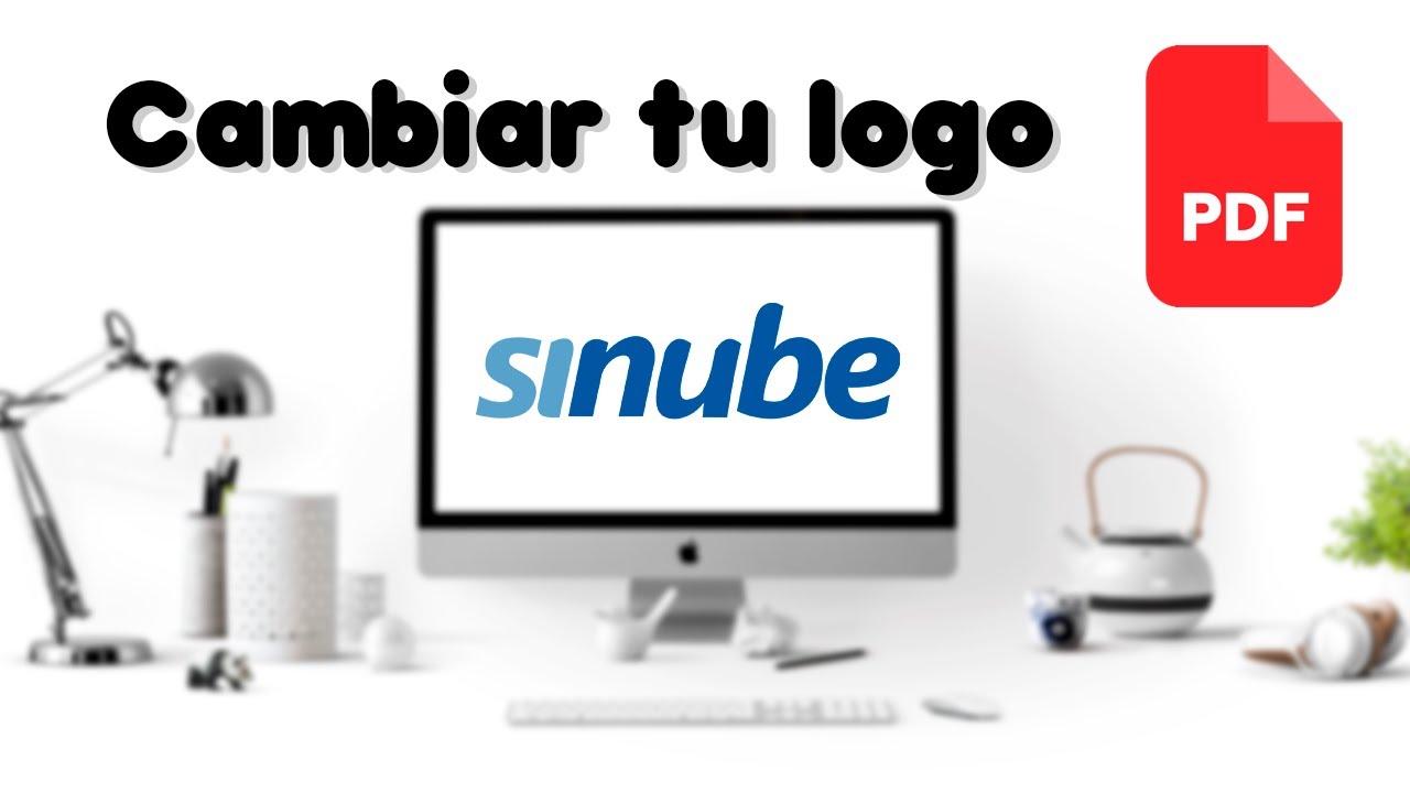 Cómo cambiar el logo de tus PDF en Sinube - YouTube