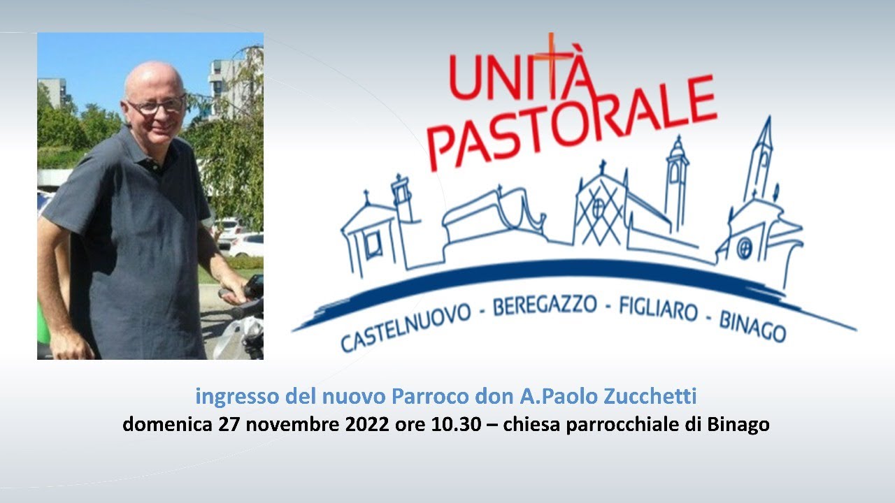 Ingresso nuovo Parroco don Paolo Zucchetti, 27 novembre 2022 - YouTube
