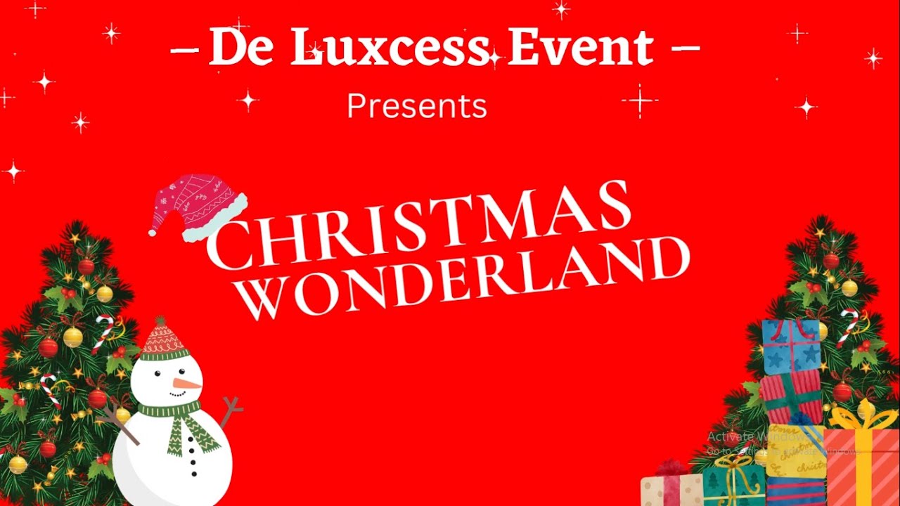 Christmas Wonderland Funfair | De Luxcess Event 2022 - YouTube