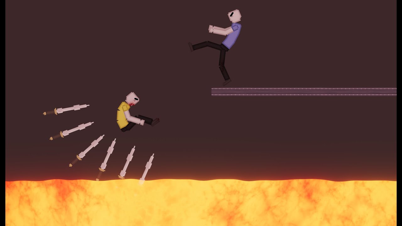 Humans Hitting Each Other Into Spike Pits In People Playground (31 ...