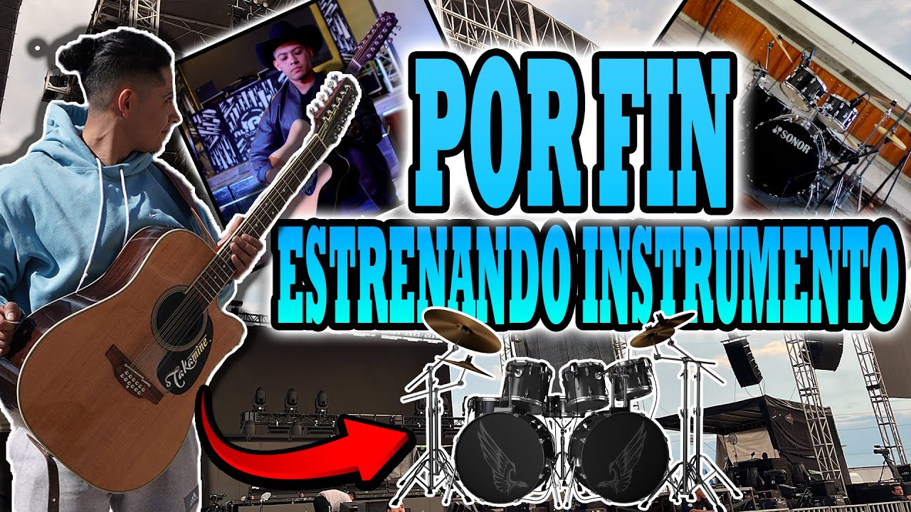 ¡POR FIN ESTRENANDO INSTRUMENTO EN EVENTO! - VLOG - YouTube