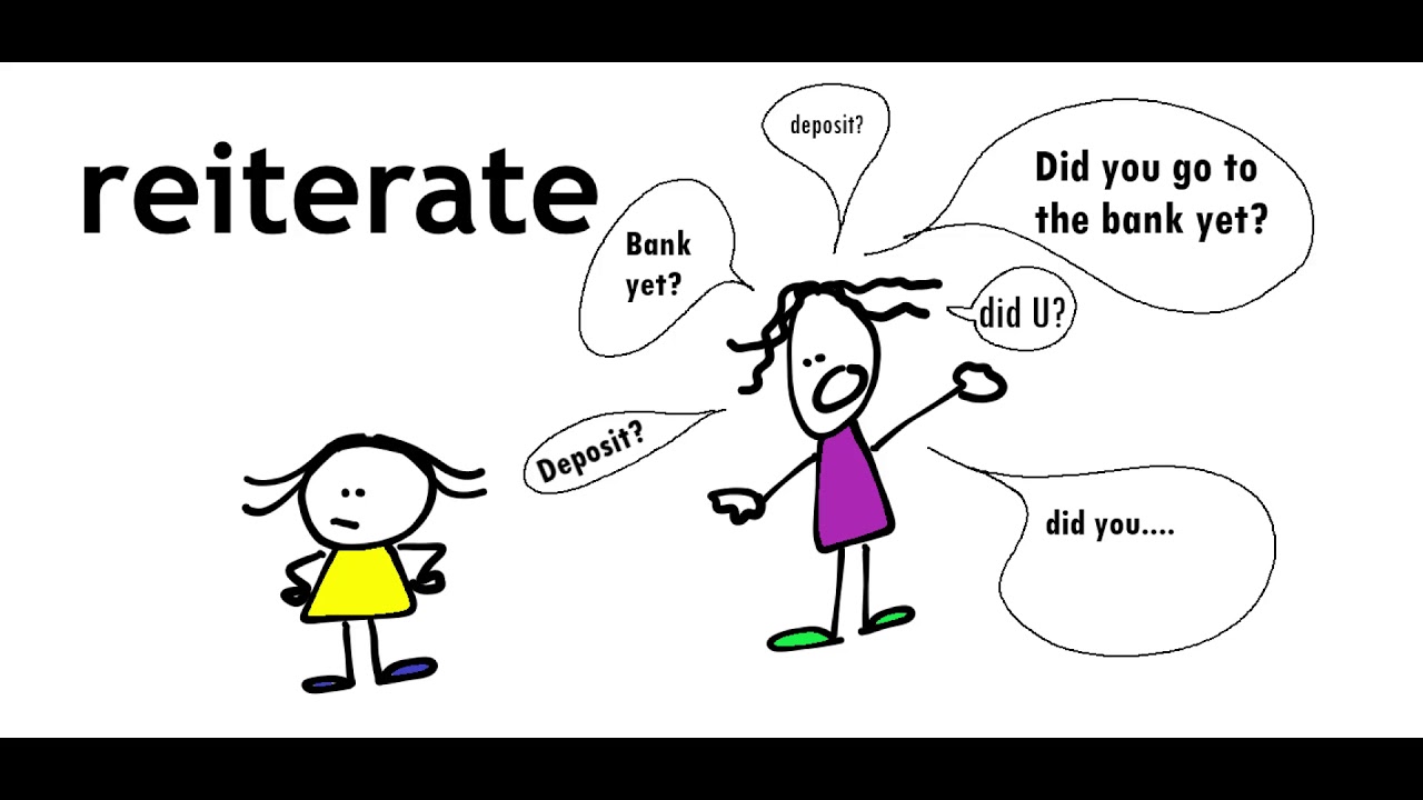 Reiterate - YouTube
