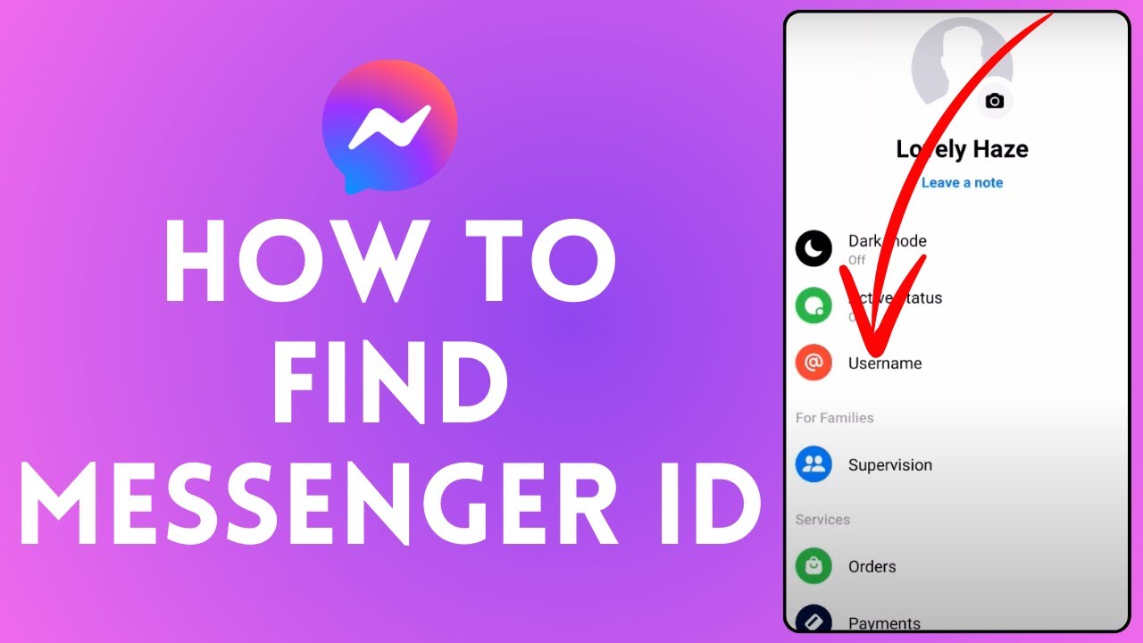 How to Find Messenger ID (2024) | Search Messenger ID - YouTube