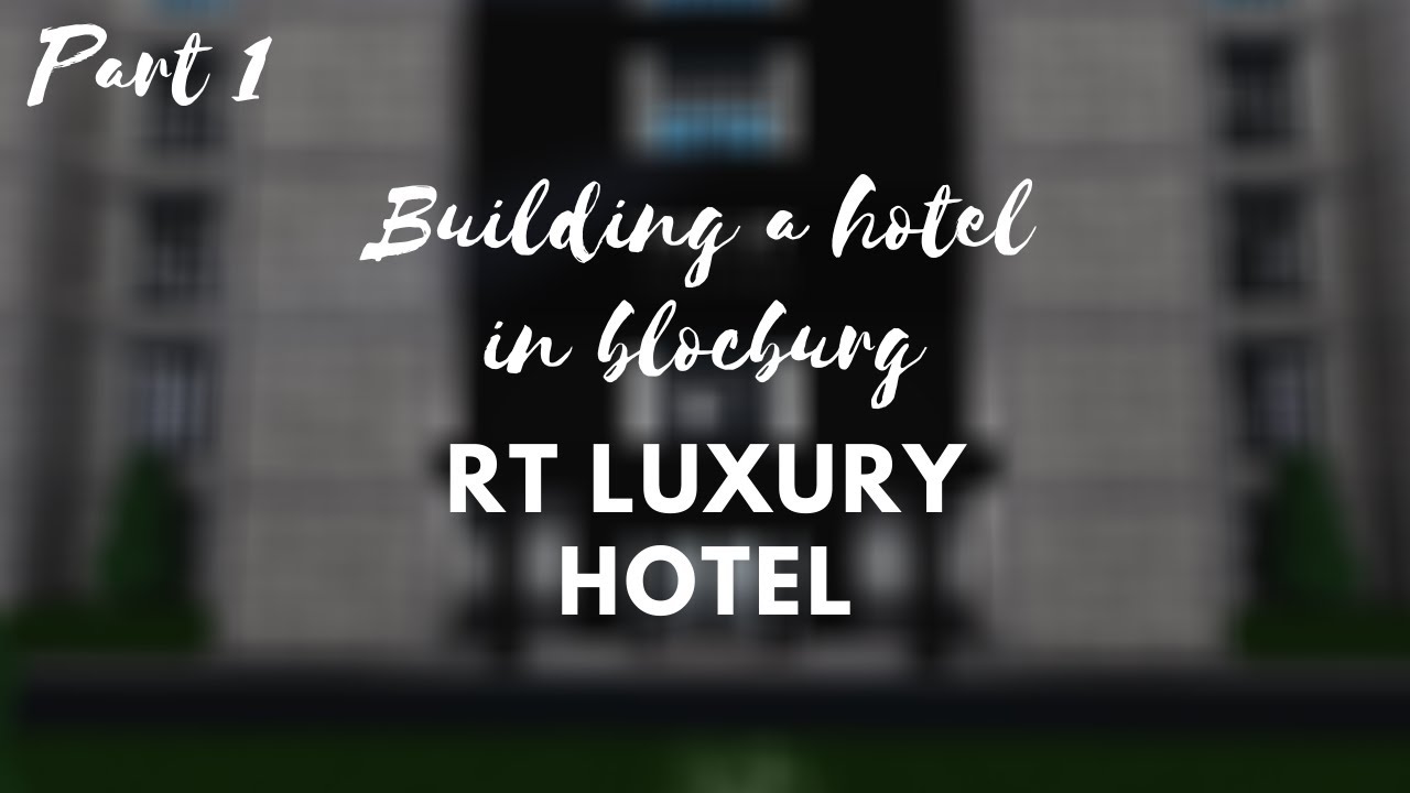 Roblox | Bloxburg: Amberry Inspired Hotel | Speedbuild - YouTube