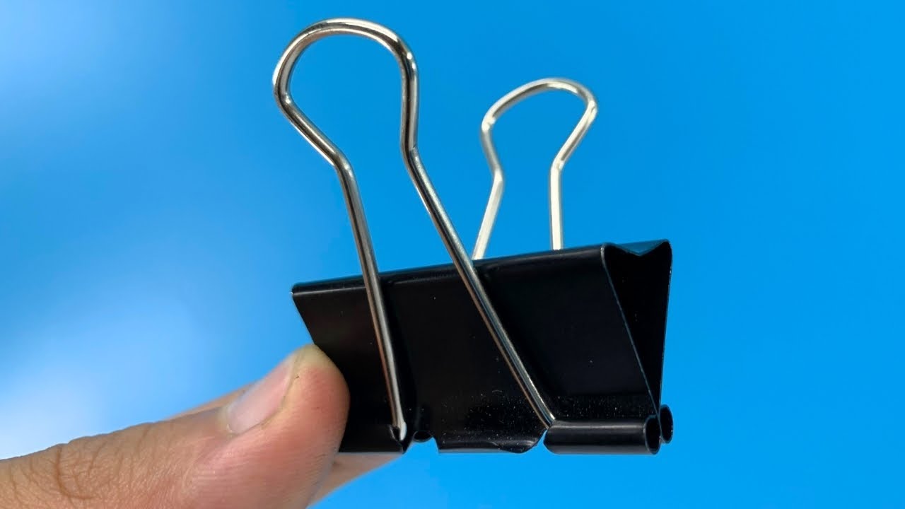Not many people know the secret of the Paper Clip! Useful ideas - YouTube