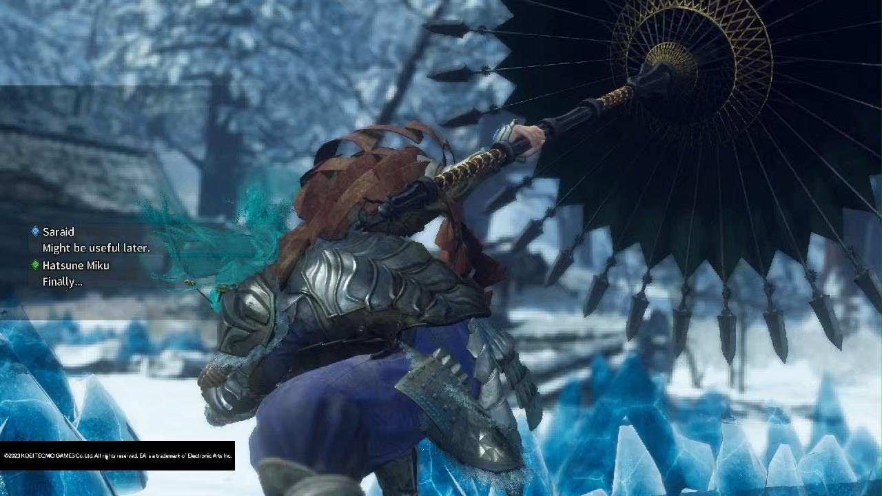 WILD HEARTS Bladed Wagasa is the best weapon - YouTube