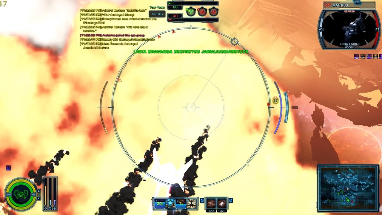 Galactic Starfighter - Flashfire Flying (T2S) - YouTube