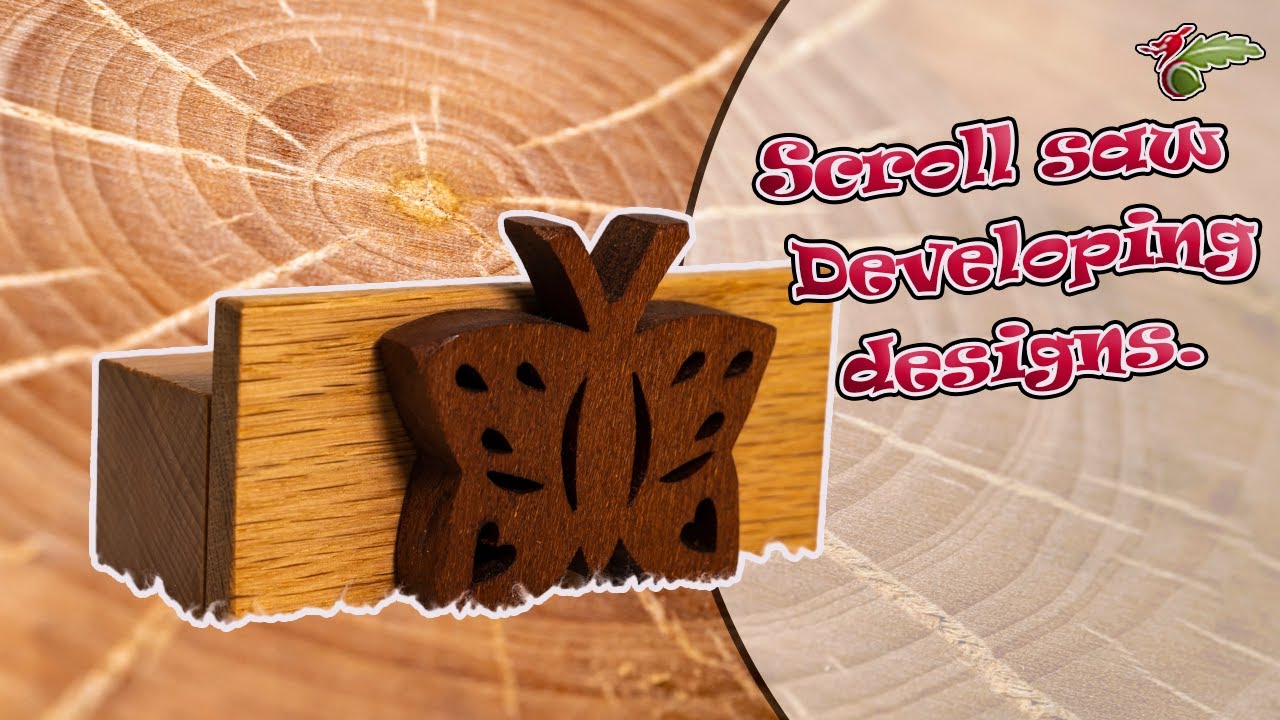Developing scroll saw project designs - YouTube